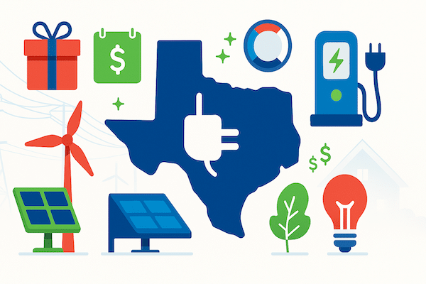 Top Electricity Plans with Incentives in Texas (November 2025)