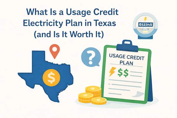Usage Credit Electricity Plans: Pros & Cons